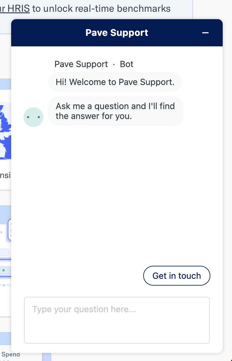 Contact Us – Pave Support
