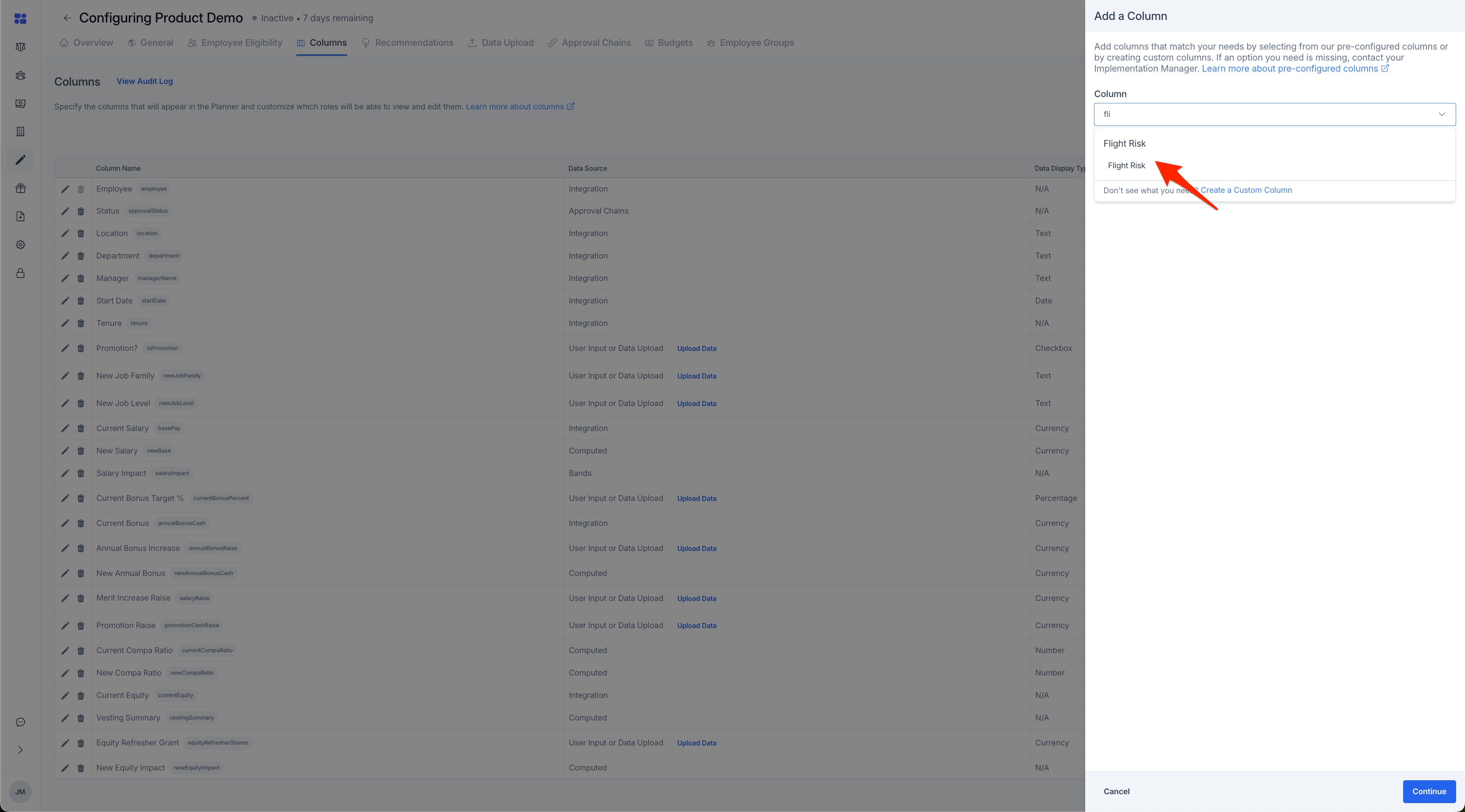 Columns – Pave Support