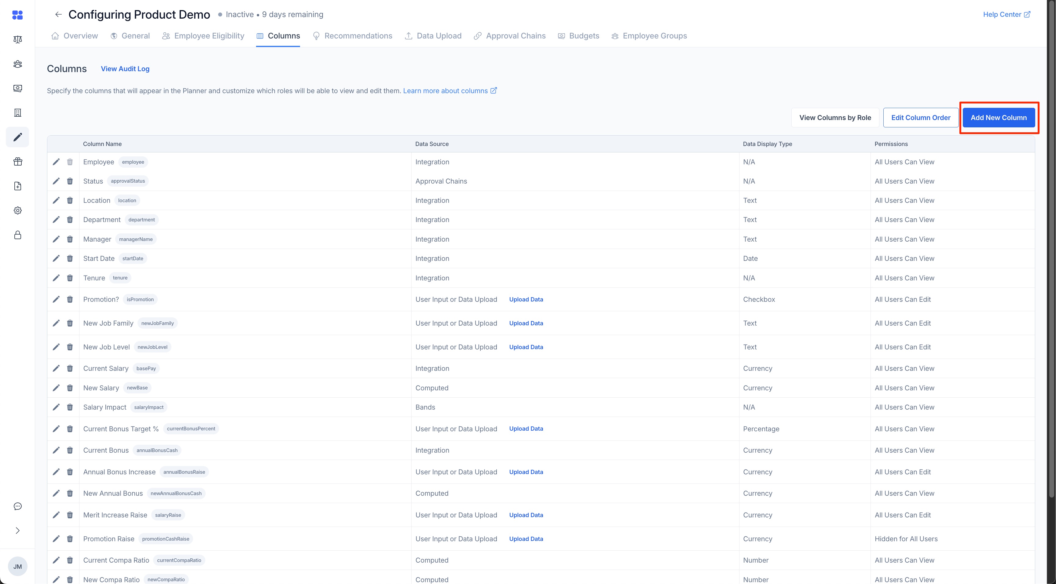 Columns – Pave Support
